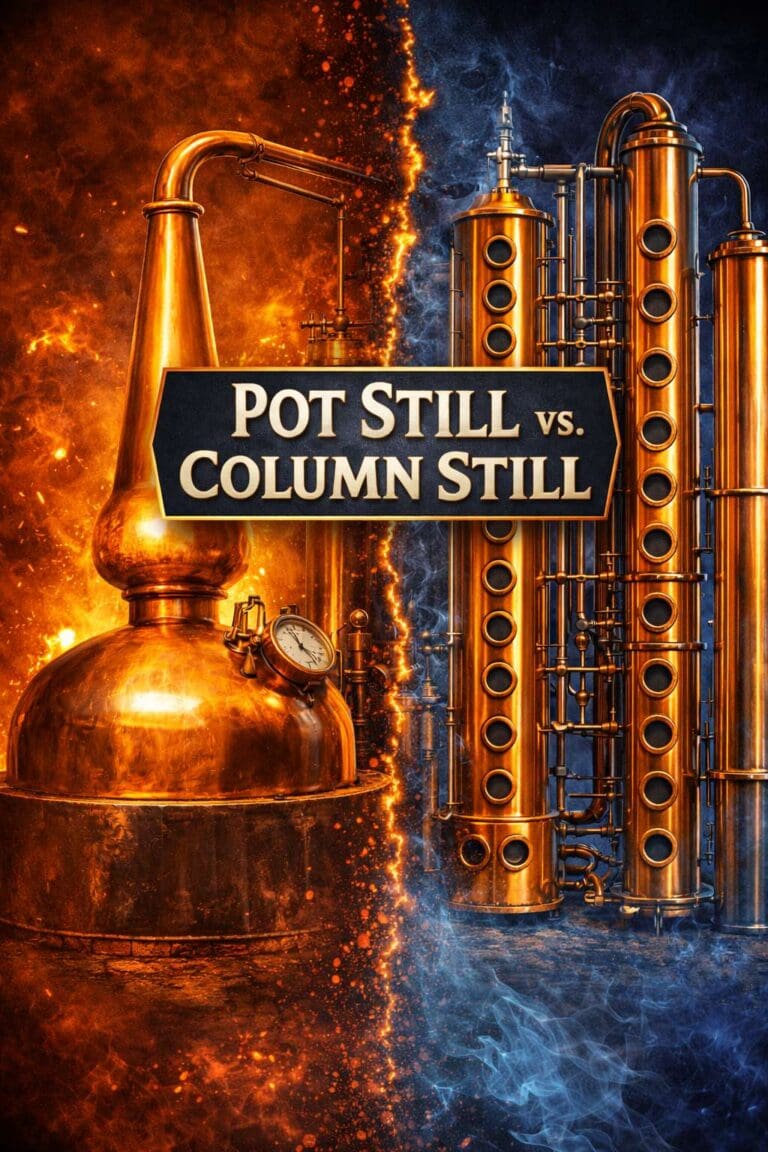 Pot Still vs. Column Still - Timber Creek Distillery