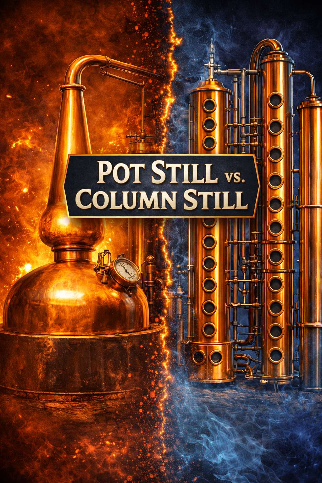 Pot Still vs. Column Still - Timber Creek Distillery